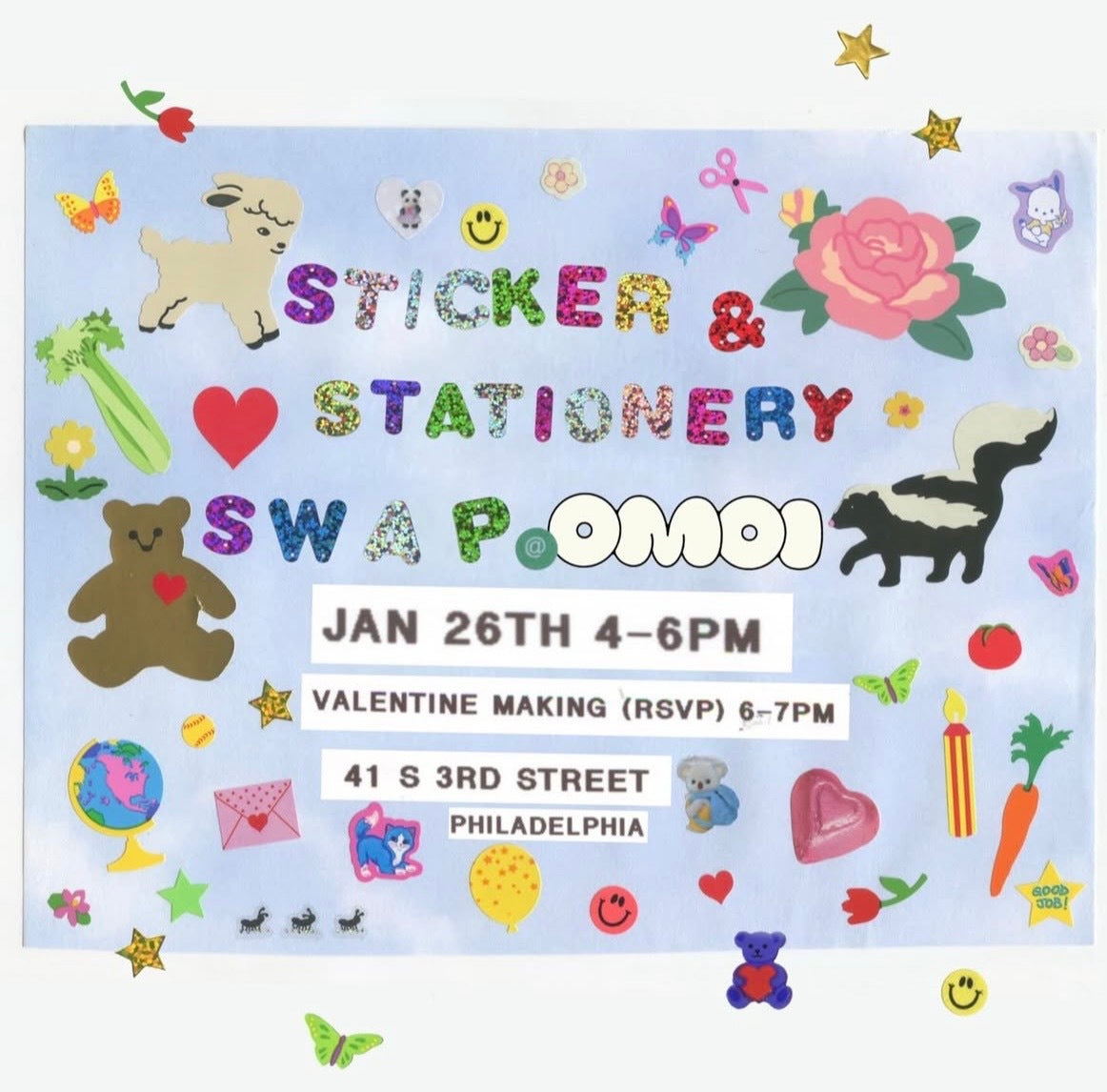 Sticker & Stationery Swap – Omoi Life Goods