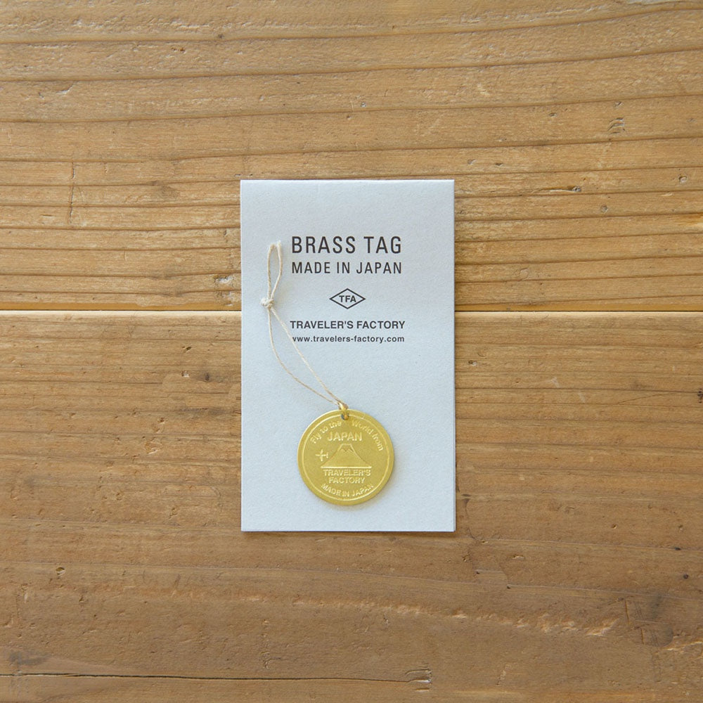 TRAVELER'S FACTORY Brass Tag Japan Trip – Omoi Life Goods