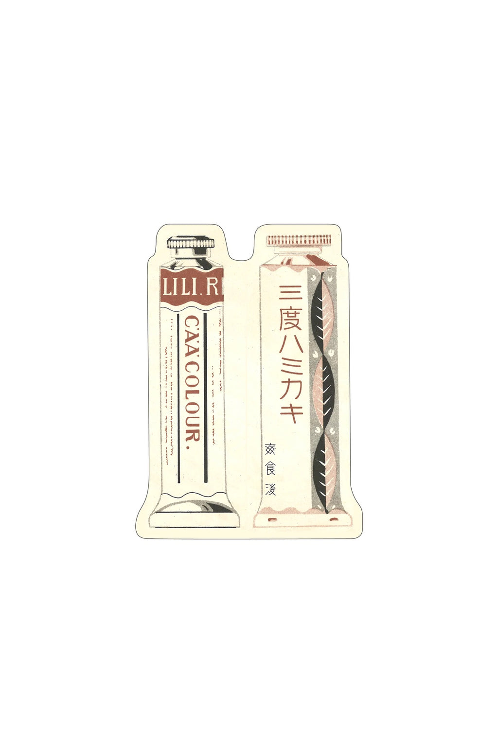Retro Sticker Tube – Omoi Life Goods