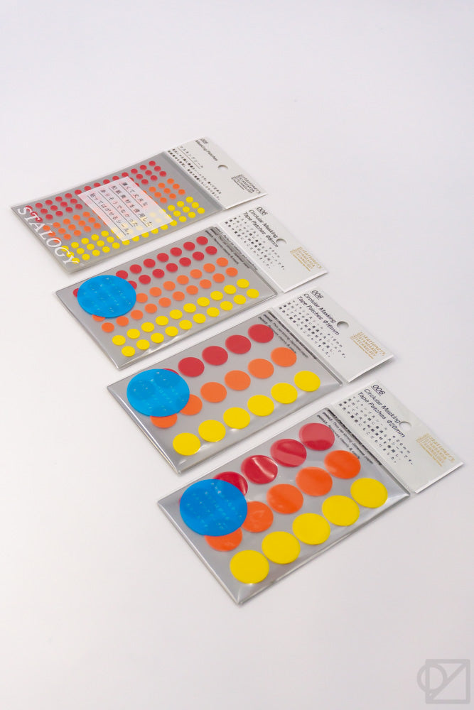 STÁLOGY 006 Washi Tape Dot Stickers Fine Shuffle – Omoi Life Goods