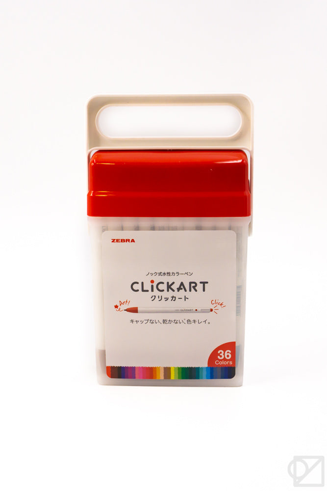 ZEBRA CLiCKART Retractable Marker Pen 36 Color Set – Omoi Life Goods