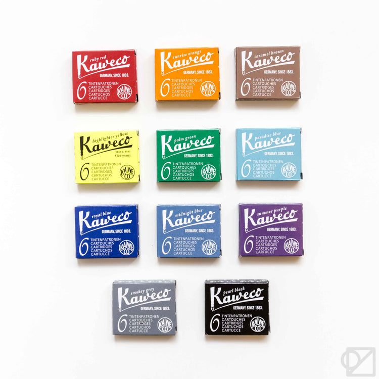 Kaweco Fountain Pen Refill Ink Cartridges 6 pack – Omoi Zakka Shop