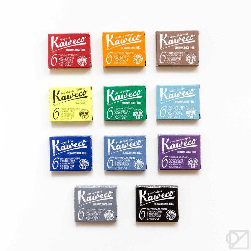 Kaweco Fountain Pen Refill Ink Cartridges 6 pack – Omoi Zakka Shop